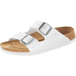 Birkenstock - Arizona sl weiß schmale Weite Gr. 42 - Weiß