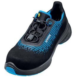 Uvex 1 G2 Halbschuhe S2 blau, schwarz Weite 11 Gr. 50 - Blau