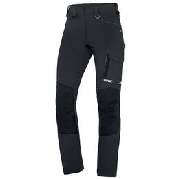 Uvex - Damen Cargohose suXXeed craft schwarz, graphit Gr. 38 - Schwarz