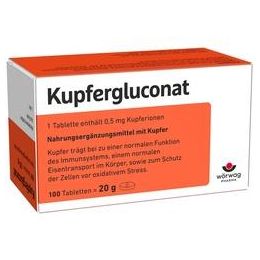 WÖRWAG PHARMA Kupfergluconat Tabletten 100 St