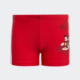 Adidas x Disney Micky Maus Surf-Print Boxer-Badehose