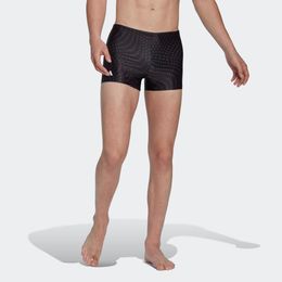 Adidas Allover Graphic Boxer-Badehose