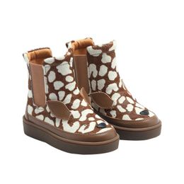 Donsje - Stiefeletten THURU EXCLUSIVE - SPOTTED DEER in brown, Gr.27