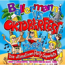 Ballermann Vs Oktoberfest 2023 (2 CDs) - Various. (CD)