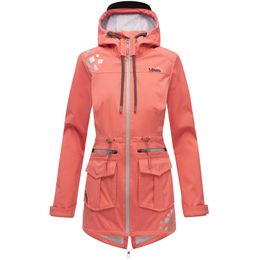 Marikoo Damen Softshelljacke Outdoor Funktionsjacke aus Wasserabweisendem Obermaterial Ulissaa