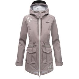 Marikoo Damen Softshelljacke Outdoor Funktionsjacke aus Wasserabweisendem Obermaterial Ulissaa