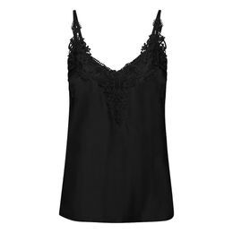Cream Top 'Anna' Damen Gr&ouml;&szlig;e L schwarz