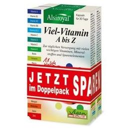 Alsiroyal Viel-Vitamin A-Z Doppelpack 60Kapseln