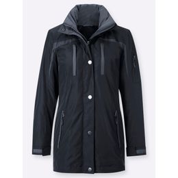 WITT Damen Funktionsjacke wind- und wasserabweisend, marine, Gr&ouml;&szlig;e 20