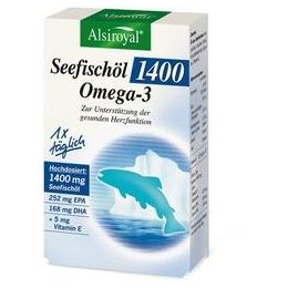 Alsiroyal Seefischöl 1400 Omega-3, 30 Kapseln 30 St