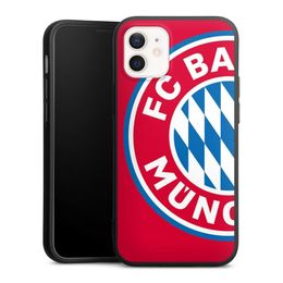 DeinDesign iPhone 12 mini Handy Premium Silikon H&uuml;lle Handyh&uuml;lle schwarz Case Fc Bayern M&uuml;nchen Fcb Official Licensed Product Silikon Premium Case