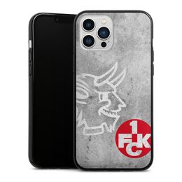 DeinDesign iPhone 13 Pro Max Handy Silikon H&uuml;lle Case schwarz Handyh&uuml;lle 1. Fck Devil 1. Fc Kaiserslautern