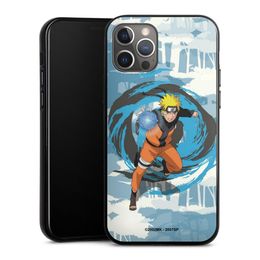 DeinDesign iPhone 12 Pro Handy Silikon H&uuml;lle Case schwarz Handyh&uuml;lle Manga Naruto Shippuden Official Licensed Product