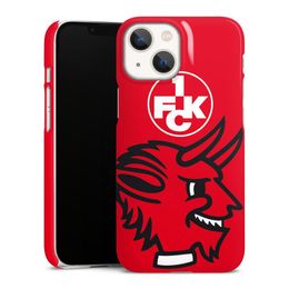 DeinDesign iPhone 13 Mini Handy Premium Case Smartphone Handyh&uuml;lle Schutzh&uuml;lle gl&auml;nzend Devil 1. Fc Kaiserslautern 1. Fck Premium Case