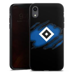 DeinDesign iPhone Xr Handy Silikon H&uuml;lle Case schwarz Handyh&uuml;lle Official Licensed Product Hsv Hamburger Sv