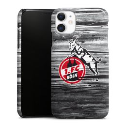 DeinDesign iPhone 11 Handy Premium Case Smartphone Handyh&uuml;lle Schutzh&uuml;lle gl&auml;nzend 1. Fc K&ouml;ln Official Licensed Product Wooden Look Premium Case