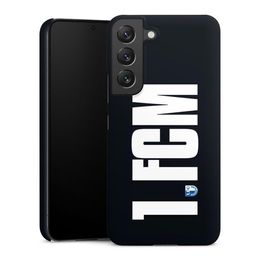 DeinDesign Galaxy S22 Handy Premium Case Smartphone Handyh&uuml;lle Schutzh&uuml;lle matt 1. Fcm 1. Fc Magdeburg Official Licensed Product Premium Case