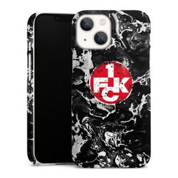 DeinDesign iPhone 13 Mini Handy Premium Case Smartphone Handyh&uuml;lle Schutzh&uuml;lle gl&auml;nzend Coat Of Arms 1. Fc Kaiserslautern Muster Premium Case
