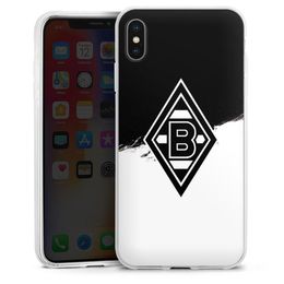 DeinDesign iPhone Xs Max Handy Silikon H&uuml;lle Case transparent Handyh&uuml;lle Bmg Borussia M&ouml;nchengladbach Gladbach Silikon Case
