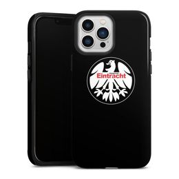 DeinDesign iPhone 13 Pro Max Handy Panzer Handyh&uuml;lle robuste Outdoor H&uuml;lle Schutzh&uuml;lle gl&auml;nzend Eintracht Frankfurt Sge Official Licensed Product Tough Case