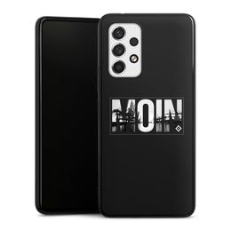 DeinDesign Galaxy A53 5G Handy Silikon H&uuml;lle Case schwarz Handyh&uuml;lle Official Licensed Product Hamburger Sv Hsv
