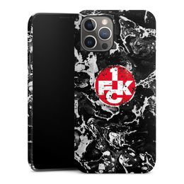 DeinDesign iPhone 12 Pro Max Handy Premium Case Smartphone Handyh&uuml;lle Schutzh&uuml;lle matt Coat Of Arms 1. Fc Kaiserslautern Muster Premium Case