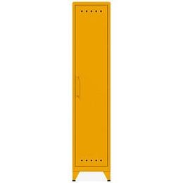 Bisley Stahlschrank Fern Locker FERLOC642 gelb 38,0 x 51,0 x 180,0 cm, aufgebaut