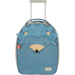 Sammies By Samsonite Kinderkoffer Happy Sammies, Hedgehog Harris, 2 Rollen, Kinderreisekoffer Handgepäck Reisekoffer, blau