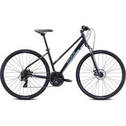 FUJI Bikes Fitnessbike Traverse 1.7 ST, 21 Gang Shimano Tourney Schaltwerk, Kettenschaltung, schwarz