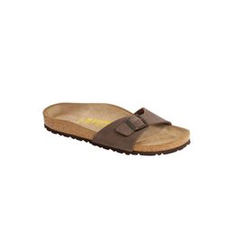 Birkenstock Pantoletten "Madrid" in Braun - Weite S - 44