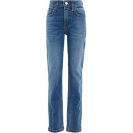 Calvin Klein Jeans Stretch-Jeans SLIM MID BLUE, blau