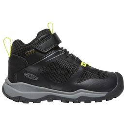 Keen - Kid's Wanduro Mid WP - Wanderschuhe US 9K | EU 25-26 schwarz