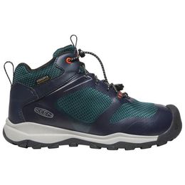 Keen - Youth Wanduro Mid WP - Wanderschuhe US 1 | EU 32-33 blau