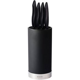 Kyocera Messerblock (5tlg), Kunststoff, incl. 4 SHIN-Küchenmessern, schwarz