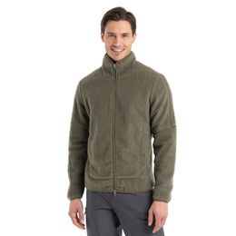 Icebreaker RealFleece™ Merino High Pile Zip-Jacke - Mann - Loden - Größe S