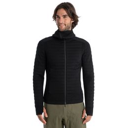 Icebreaker Merino ZoneKnit™ Explore Zip-Hoodie - Mann - Black - Größe XXL