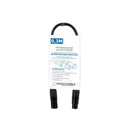 ADJ AC-PRO XLR AUDIOKABEL 0,3m