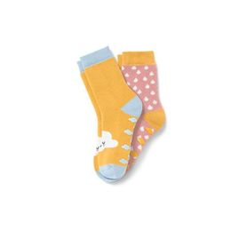 Tchibo 2 Paar Kleinkind-Antirutsch-Socken - Hellblau - Kinder - Gr.: 35-38