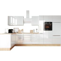 respekta Küchenzeile Safado aus der Serie Marleen, Breite 370 cm, mit Soft-Close, in exklusiver Konfiguration für OTTO, weiß