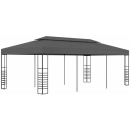 Gartenpavillon Gartenzelt Outdoor Partyzelt 3x6 m Anthrazit XDGN783645 MAISONCHIC