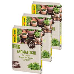 Floragard - Bio-Kräutererde Aromatisch 3x10 l