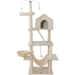 Kratzbaum furry Farbe: Beige Katzenbaum Kratzbaum Kratzbäume Katzenmöbel - Home Deluxe