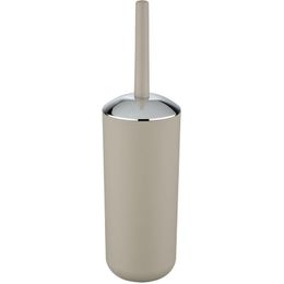 Wenko - WC-Garnitur Brasil Taupe, Spezialkunststoff, absolut bruchsicher, Taupe, Kunststoff (tpe) taupe - taupe