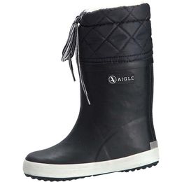 Aigle - Giboulee Stiefel marine/weiß Gr. 25 - Blau