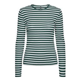 Pieces Shirt 'PCRuka' Damen Größe XXL smaragd / weiß