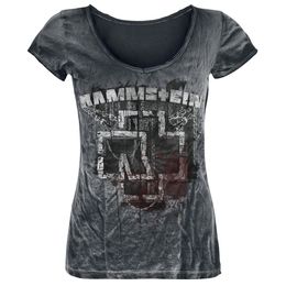 Rammstein In Ketten T-Shirt dunkelgrau in L