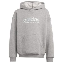Adidas - Kid's All Season Hoody Gr 128 grau