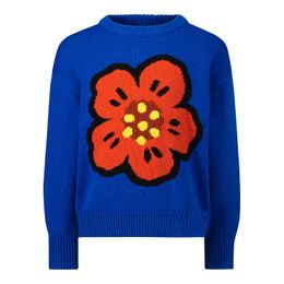 Kenzo Kids Blau pullover f&uuml;r M&auml;dchen
