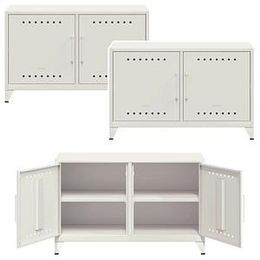 AKTION: 3 Bisley Sideboards Fern Cabby, FERCAB696P3 verkehrsweiß 114,0 x 40,0 x 72,5 cm