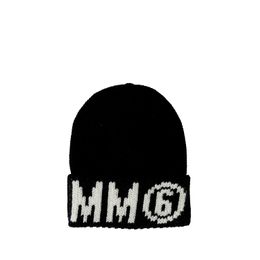 MM6 Maison Margiela Kinder Schwarz Beanie